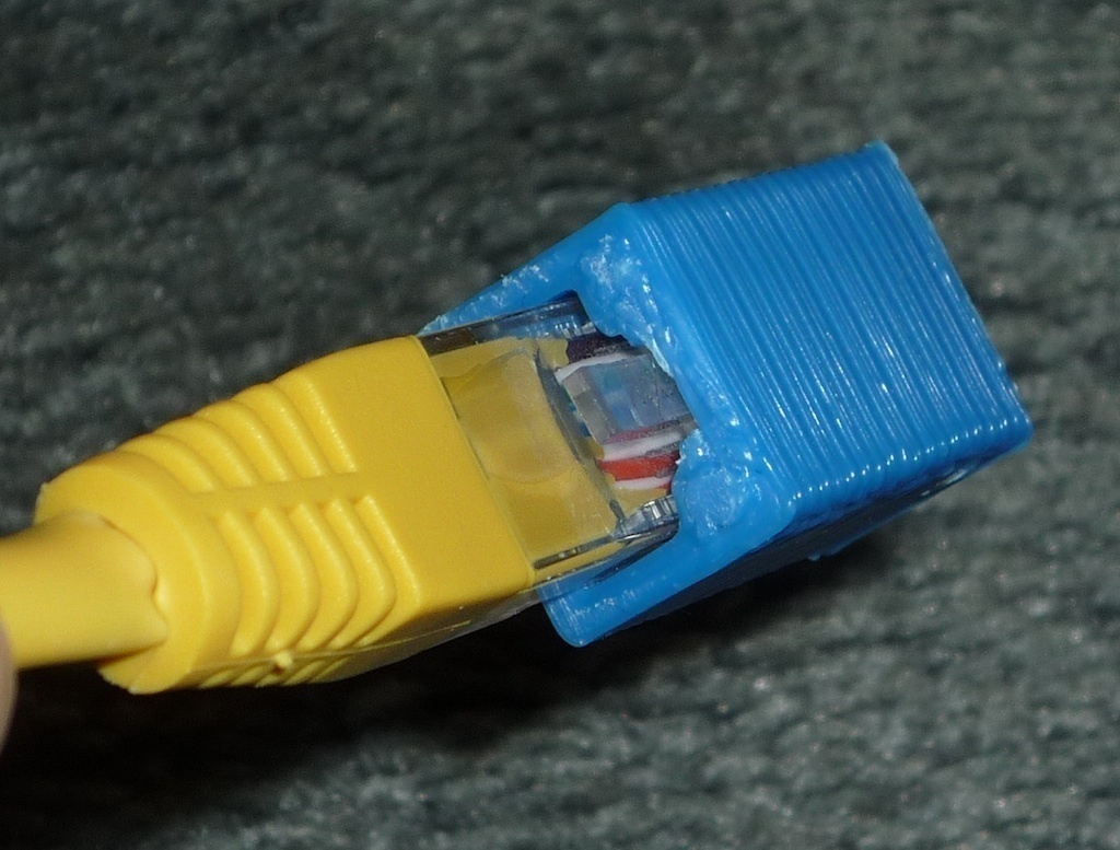 Free 3D file rj45 coupler for storage・3D print object to download・Cults