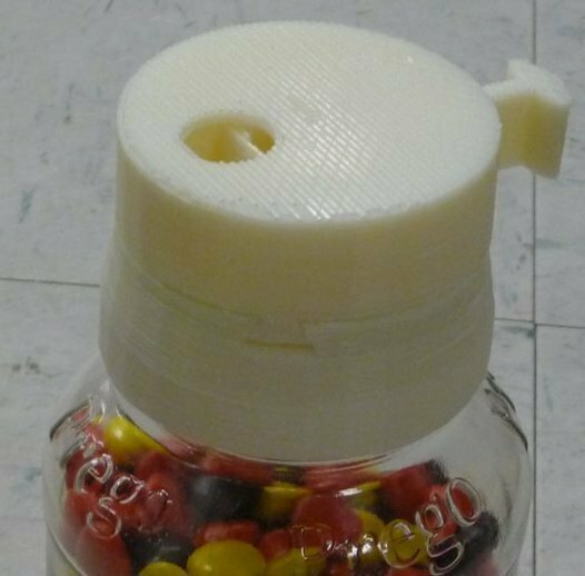 Free 3D file candy dispenser for prego bottles・Design to download and ...