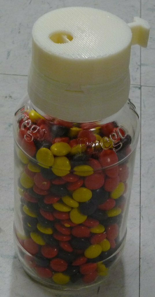 Free 3D file candy dispenser for prego bottles・Design to download and ...