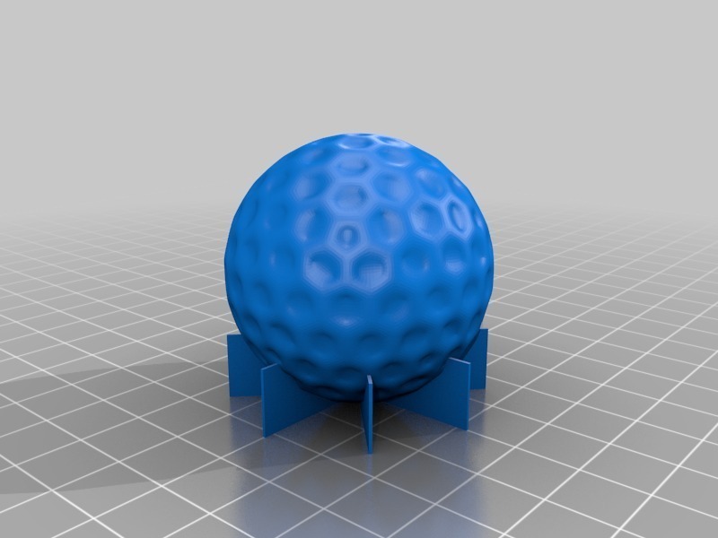 Free 3D file Golf ball 🏌️・Model to download and 3D print・Cults