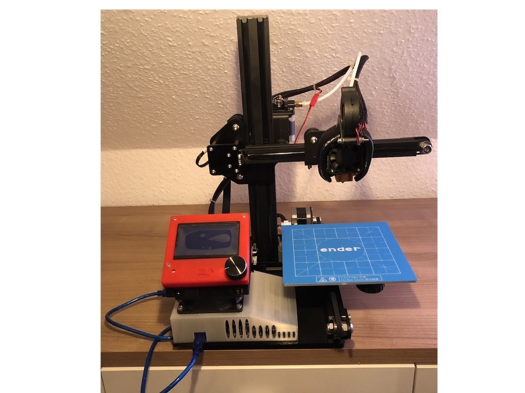 Free 3D file Creality Ender 2 - MKS Gen 1.4 + Raspberry Pi case・3D ...