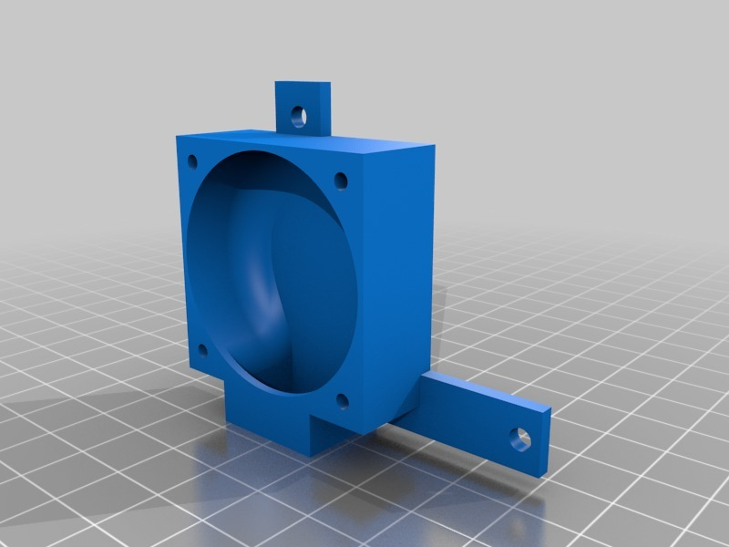 Free 3D file adapter fan 4010 to 5015・3D printing model to download・Cults