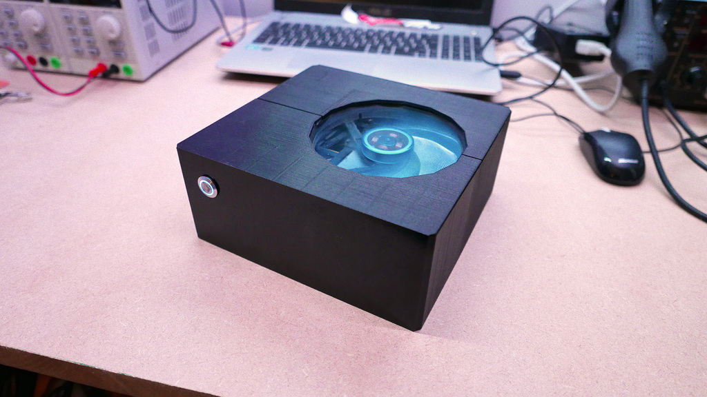 Free STL file Screwless & silent mini ITX computer case 🖥️・3D printable ...