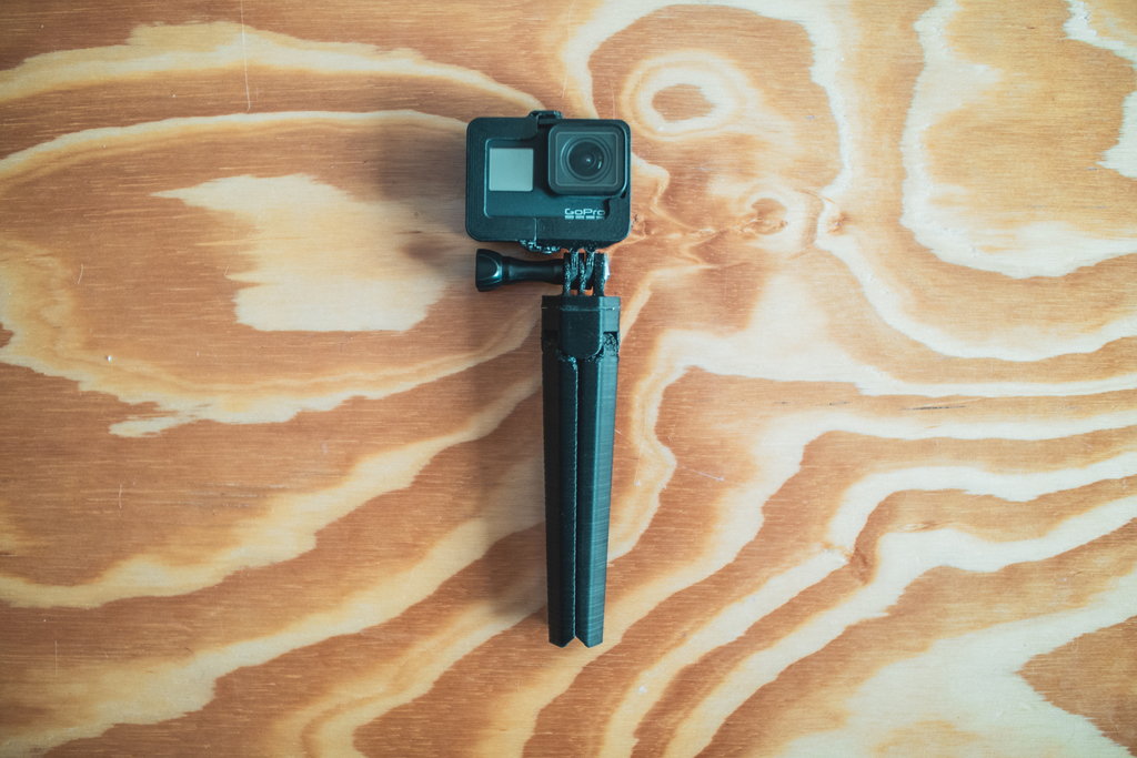 Archivo 3D gratis Soporte para trípode GoPro mini・Modelo para descargar ...