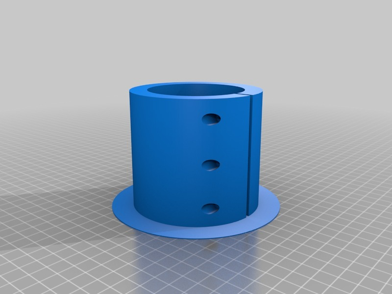 Free 3D file 3 1/2 inch (89mm) to 65mm CNC Spindle adapter sleeve・3D ...