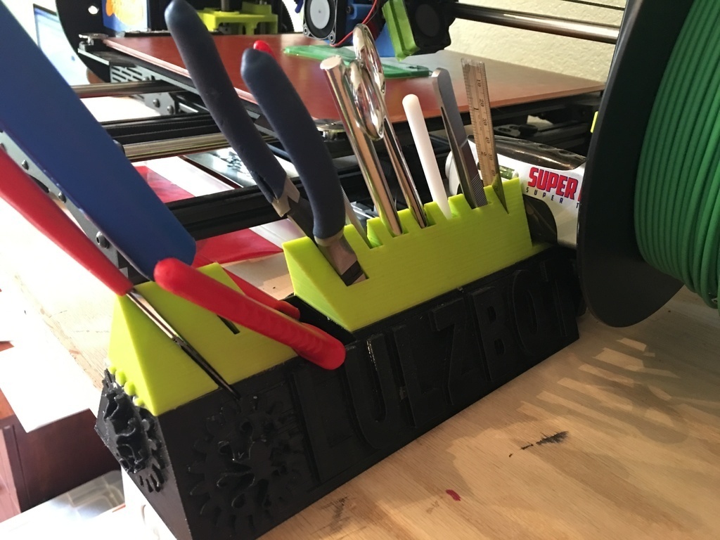 Free 3D file Lulzbot Tool Caddy 🧞‍♂️・3D printer model to download・Cults