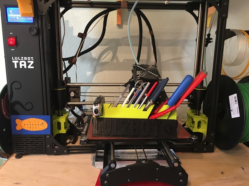 Free 3D file Lulzbot Tool Caddy 🧞‍♂️・3D printer model to download・Cults