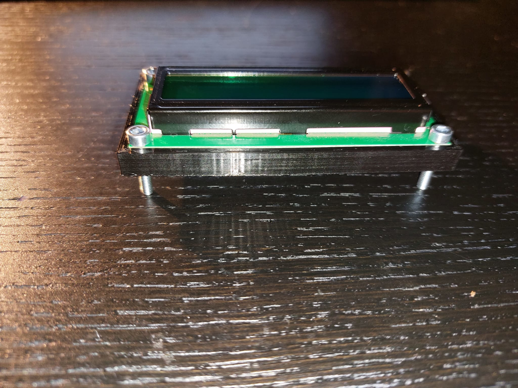 Free 3D file LCD Display holder / case (Arduino) 👽・3D printer design to ...