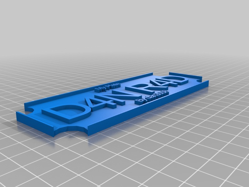 Free 3D file PlateR 🚗・3D printing template to download・Cults