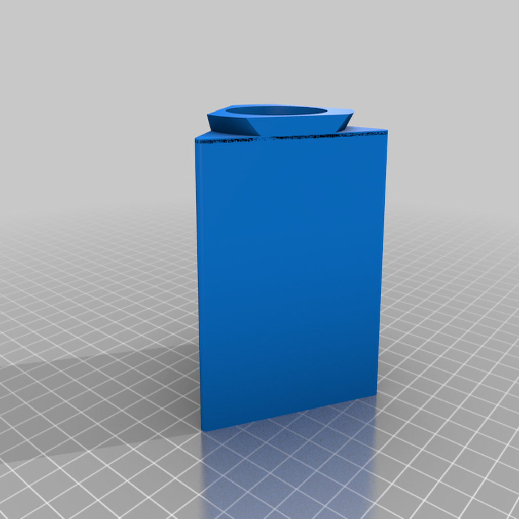 Free 3D file Triangle Container Bottle Box with Dovetail Joint Screw on ...