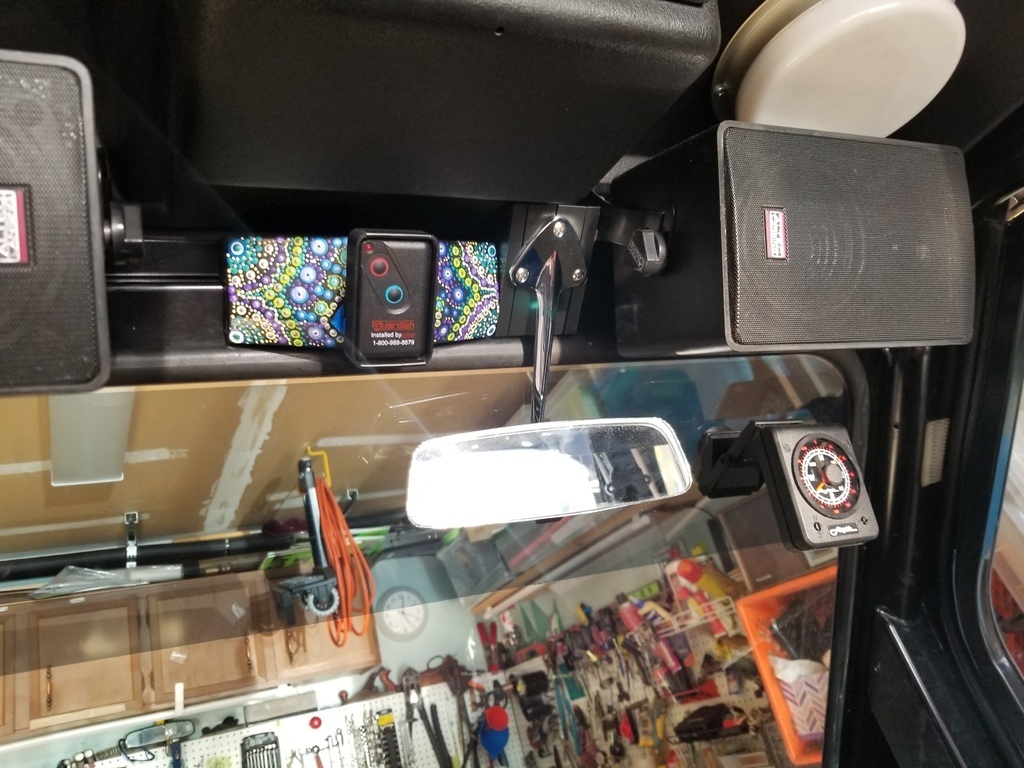 Free 3D file Go-4 Interceptor III windshield frame mount, Fan Speed ...