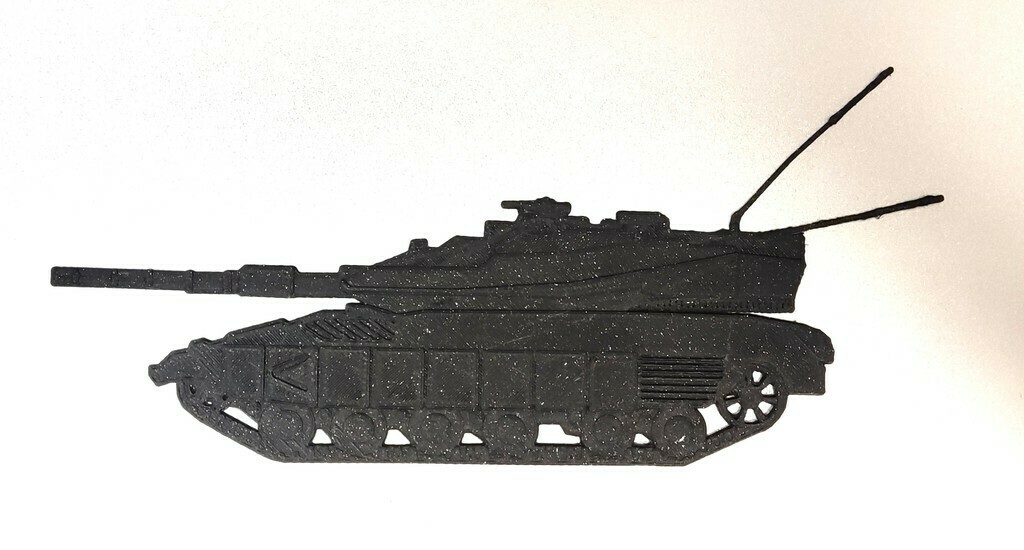 Free 3D file Merkava Mk 4・3D printer model to download・Cults
