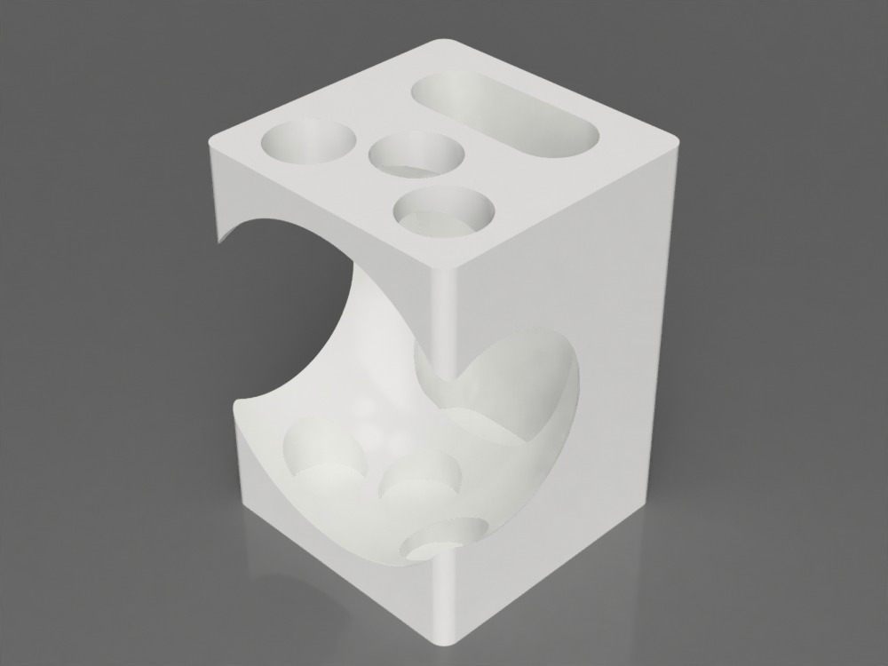 Free 3D file Toothbrush holder・3D printing template to download・Cults