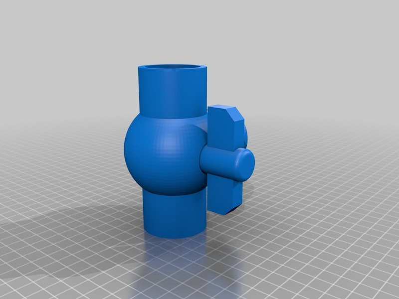 Free 3D file 3 way valve 1 in slip (For Vacuum)・3D printable design to ...
