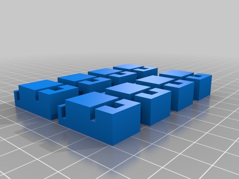 Free 3D file 1:32 Slot Car Fence Connectors・3D print object to download ...