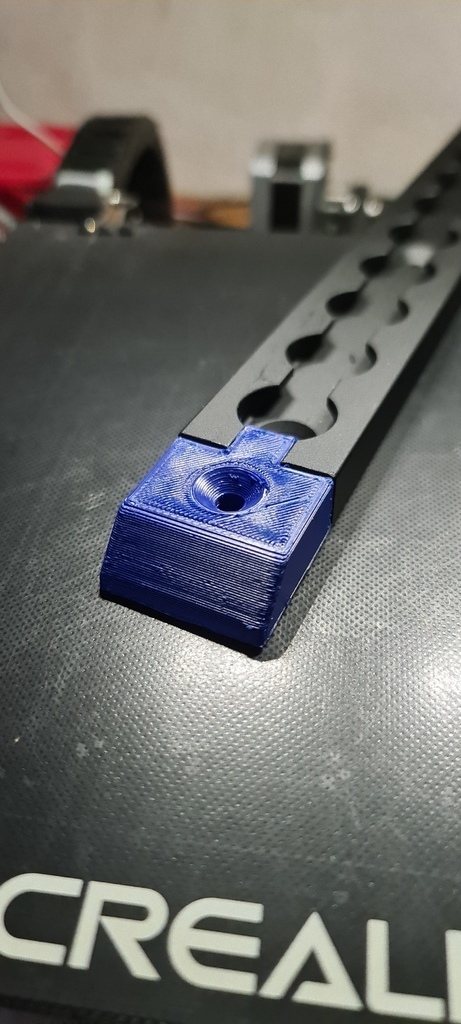 Free 3D file Airline Rail Endcap rectangular Airline rail end cap ...