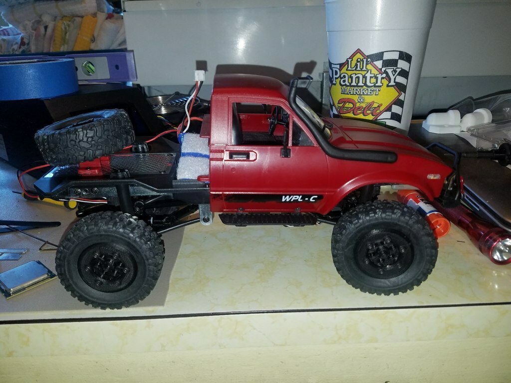 Free 3D file 1.3 Beadlock for WPL C14/C24 and Similar 🧞‍♂️・3D printing ...