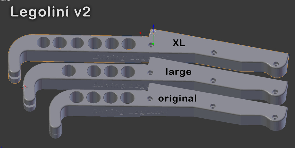 Free 3D file Sliding Legolini v2 longer arms・3D printer model to ...