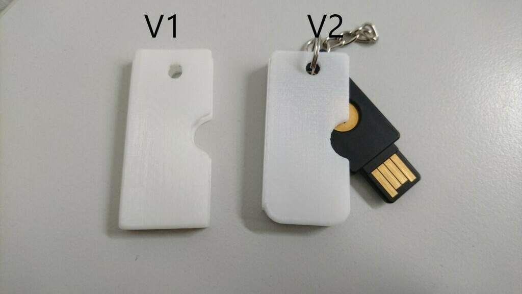 Free 3D file YubiKey Cover 🗝️・3D printing idea to download・Cults