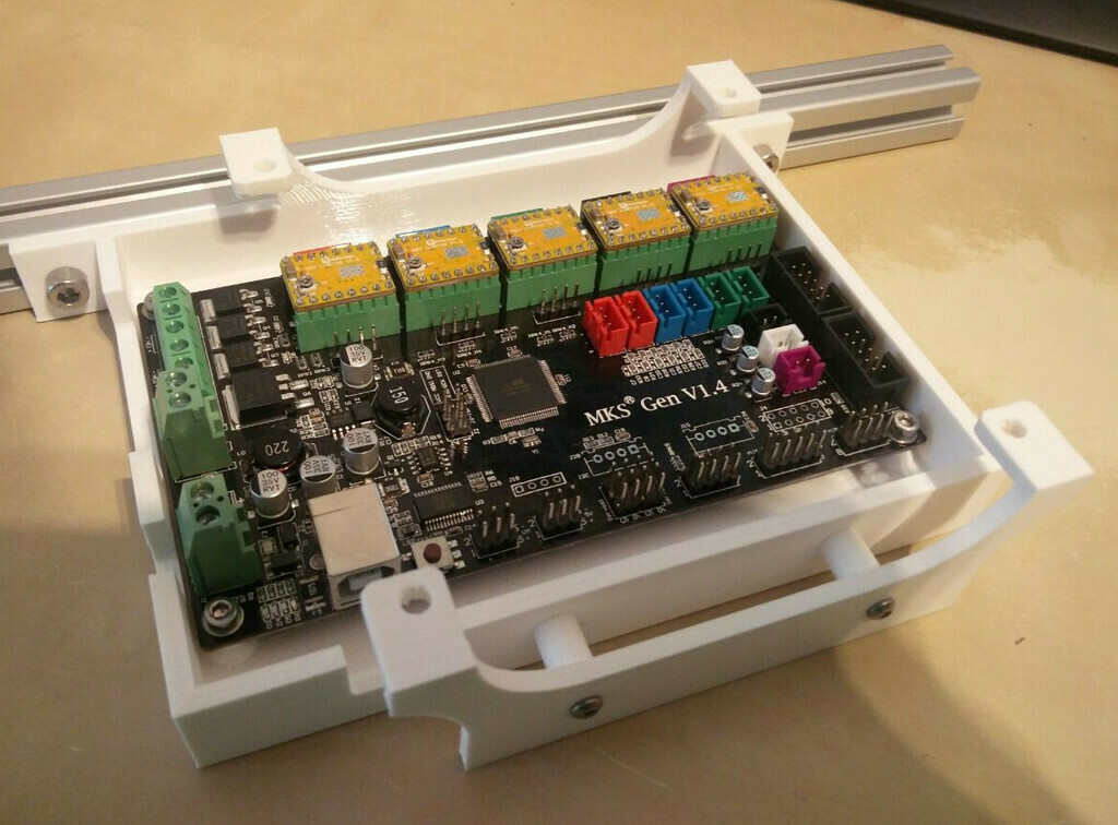 Free 3D file MKS Gen V1.4 Holder - V2.1・Object to download and to 3D ...