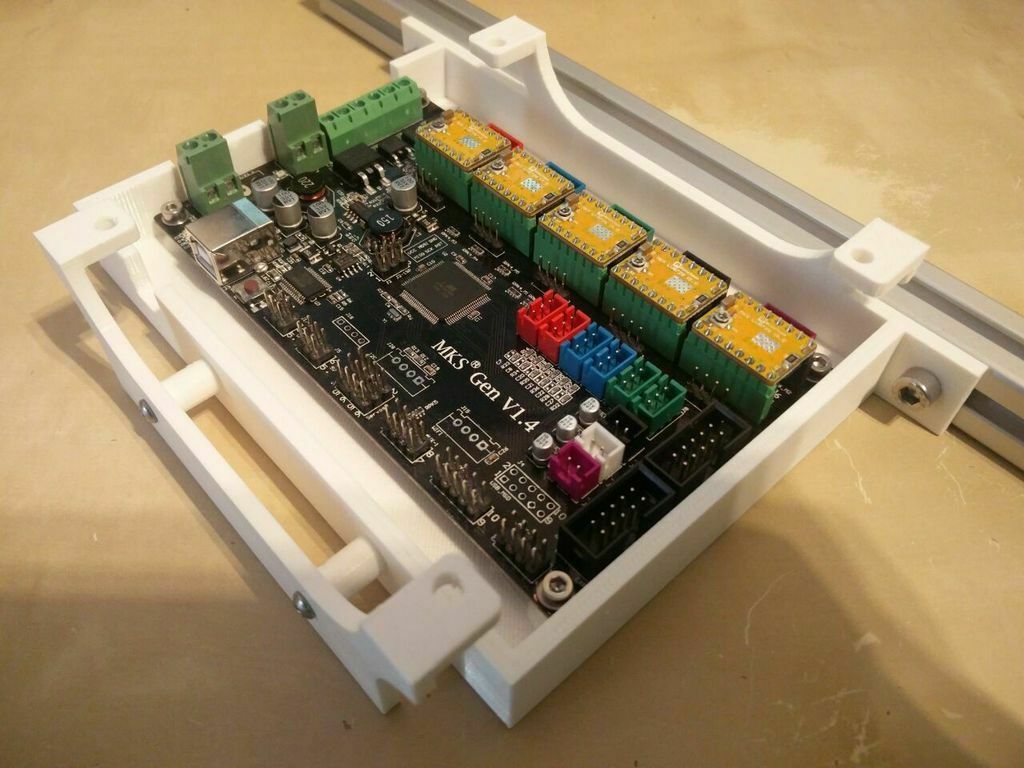 Free 3D file MKS Gen V1.4 Holder - V2.1・Object to download and to 3D ...