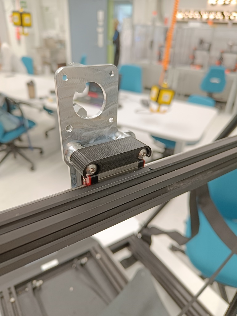 Free 3D file CR10 Max MicroSwiss Direct Drive adapter for linear rail ...