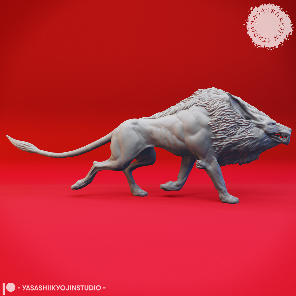 Free 3D file Wandering Worg - Tabletop Miniature 🎲・3D printing template ...