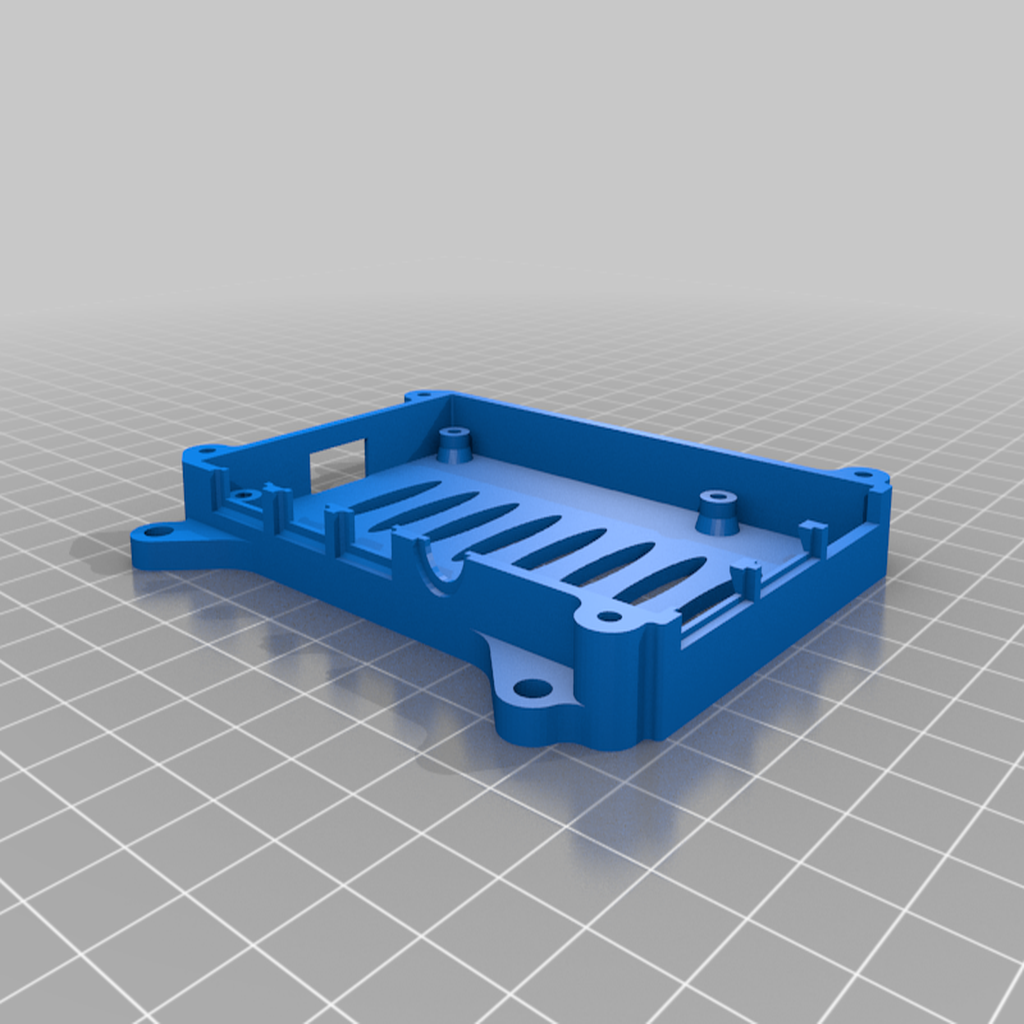 Free 3D file Raspberry Pi 4 Dual Fan Case with Pi-Camera Mount And DSI Display Mounts・3D printer ...
