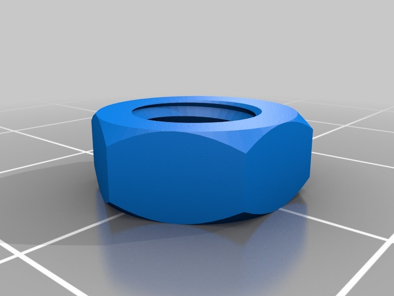Free 3d File Nut・3d Printer Model To Download・cults