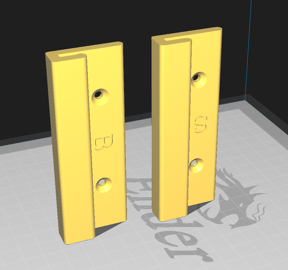 Free 3D file Plexiglass Wall Mounts・3D print design to download・Cults