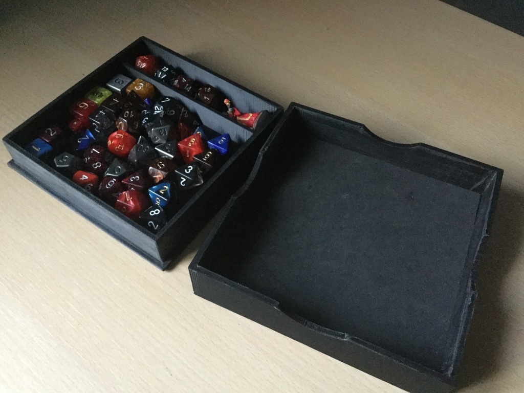 Free 3D file Simple dice tray・Model to download and 3D print・Cults