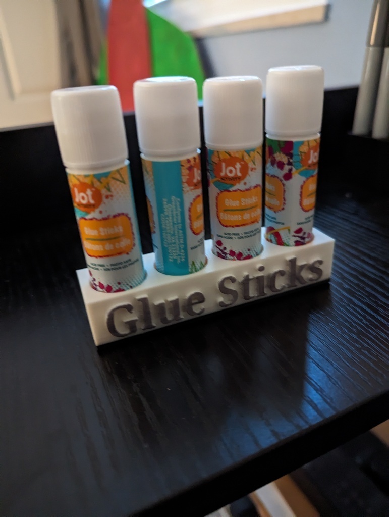 Free 3D file Glue Stick Holder・3D printer design to download・Cults