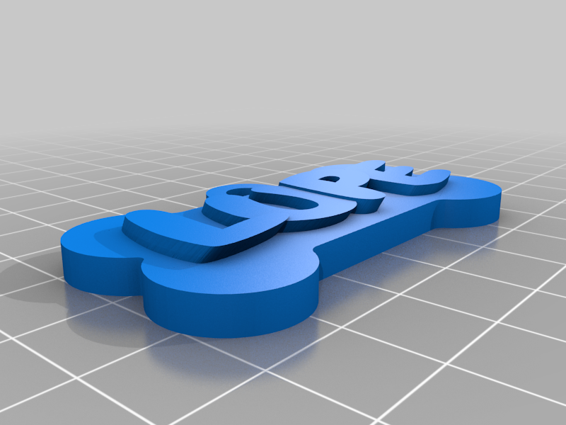Free 3D file Lupe Dog tag・3D printer design to download・Cults