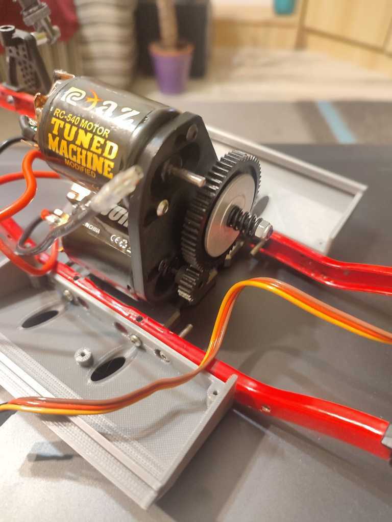 Free 3D file Double motor suport for Axial SCX10・Template to download ...