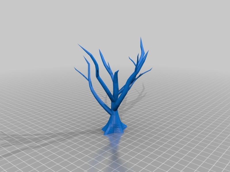 Free 3D file Spooky tree・3D printing idea to download・Cults
