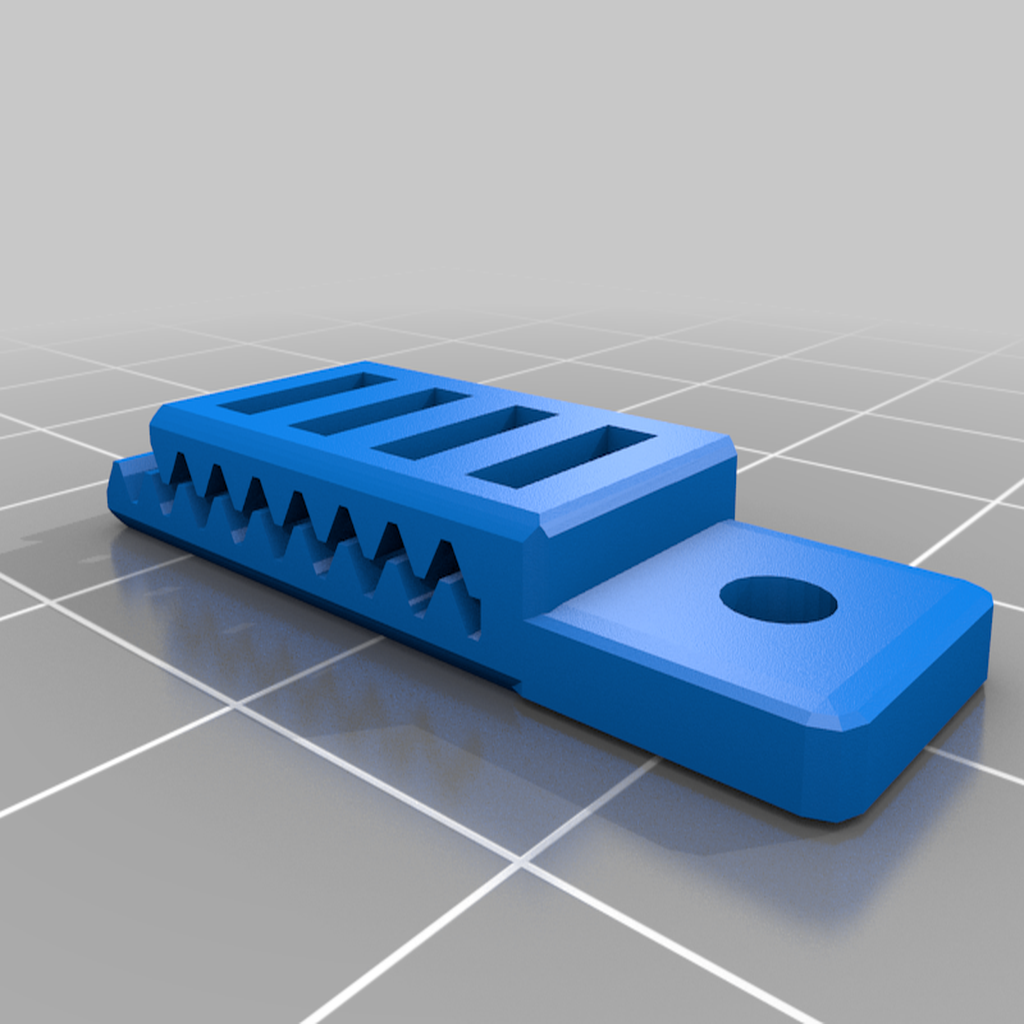 Free 3D file Ribbon cable clip for PiCam with t-nut mount・3D printer ...