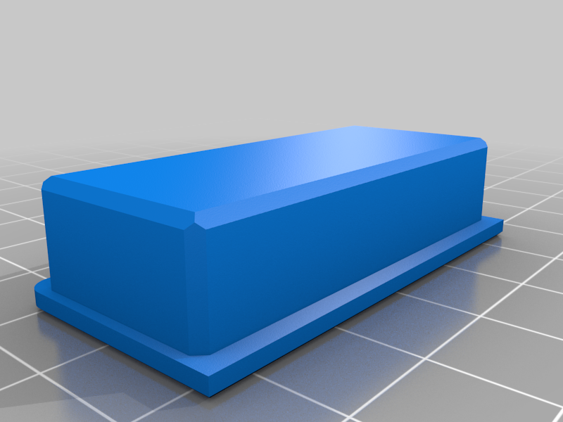 Free 3D file 50x25 RHS end cap・3D print design to download・Cults