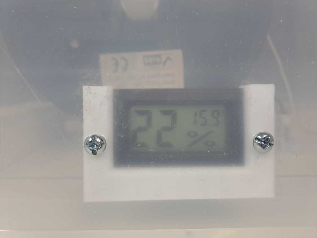 Free 3D file Taiwei hygrometer filament dry box mount・3D print model to ...