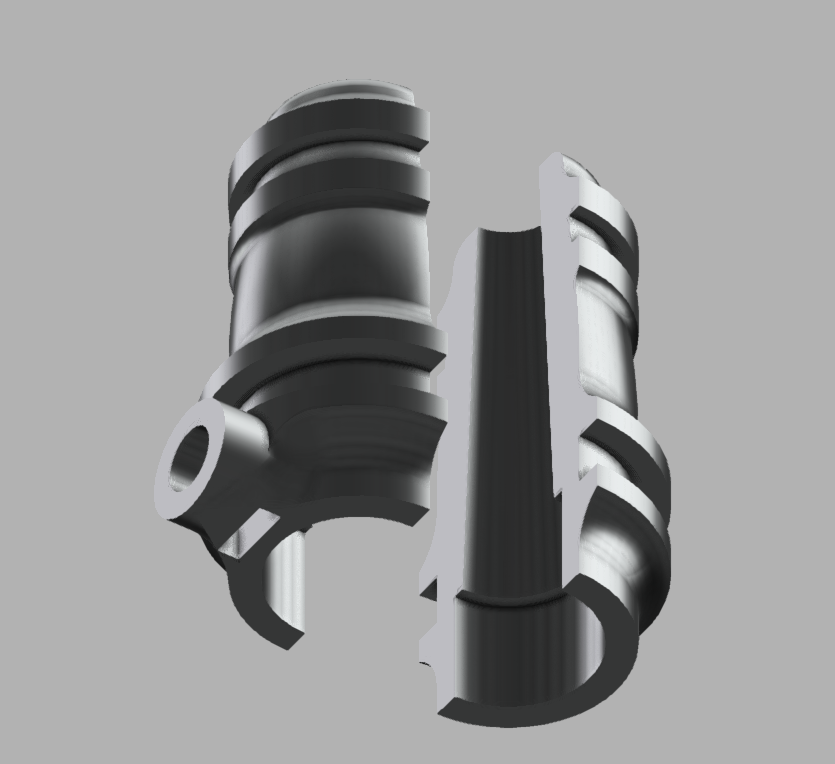 Free 3D file Aviation Connector - Cable route for female part・3D ...