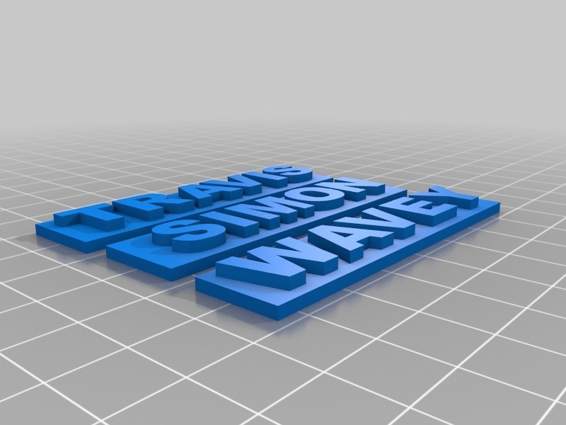 Free 3D file Kids names・3D printable design to download・Cults