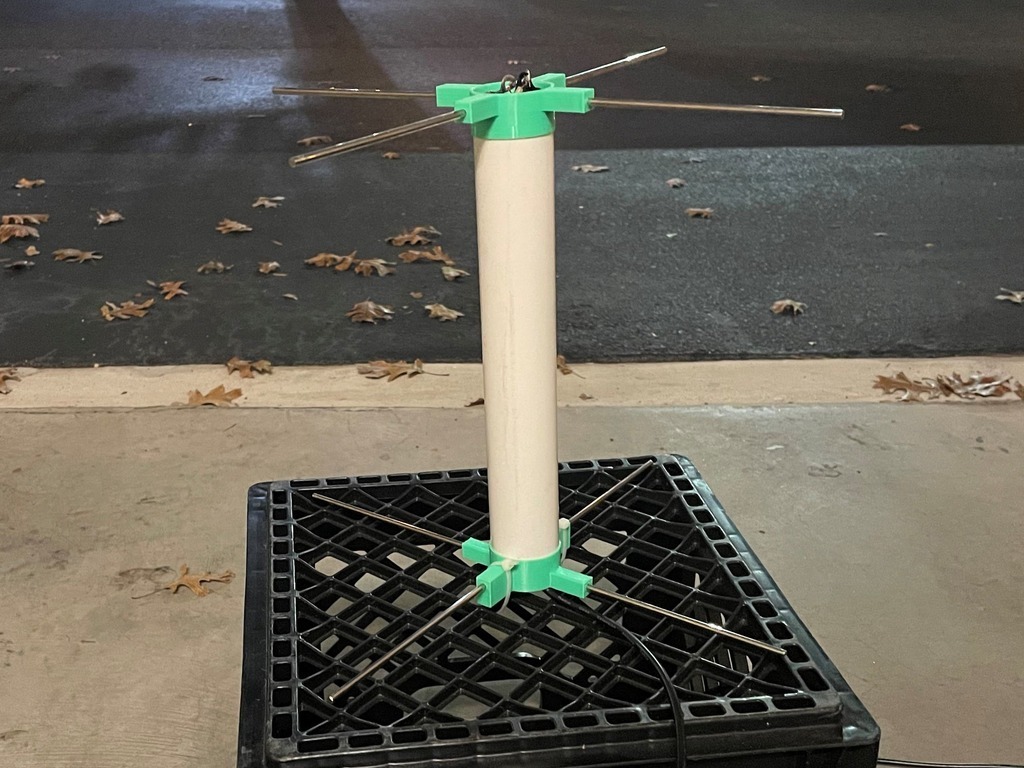 Free 3D file Turnstile Antenna 70cm Band (for amsat/cubesats) 📶・3D ...