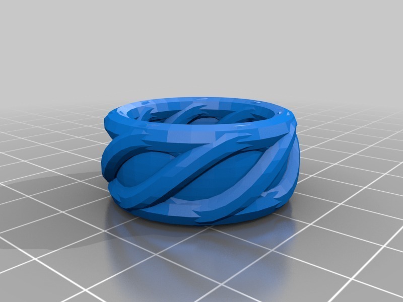 Free 3D file Customized Ring/Bracelet/Crown Thing (V2)・3D printable ...