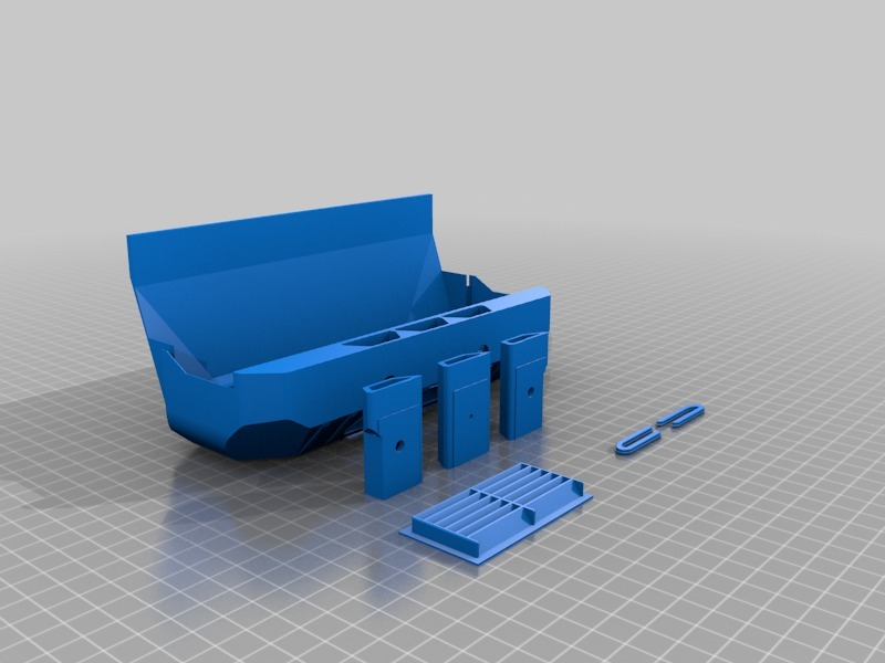 Free 3D file Tank RC. Front rear & cover track 🪖・Template to download ...