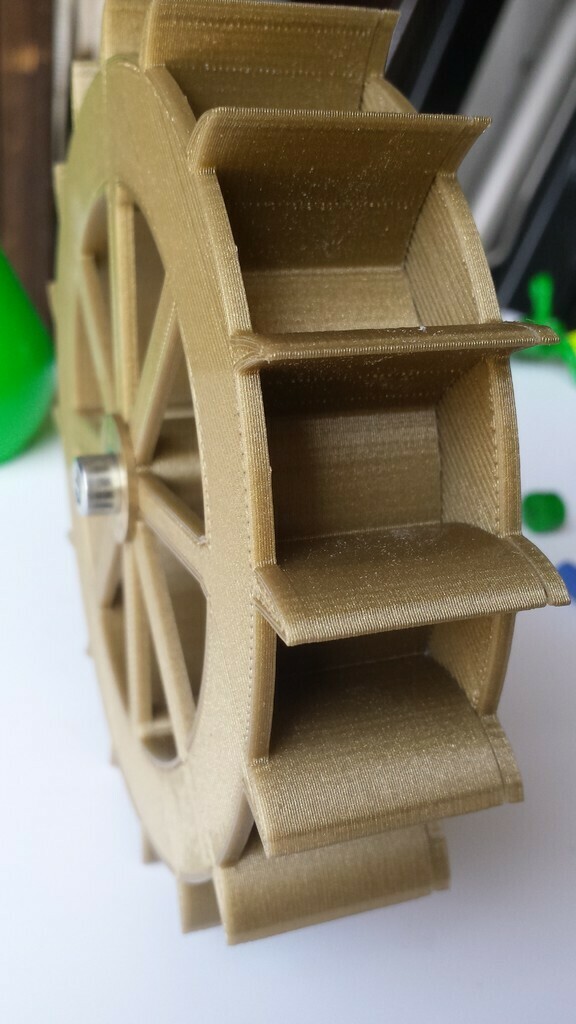 Free 3D file Water wheel・3D print model to download・Cults