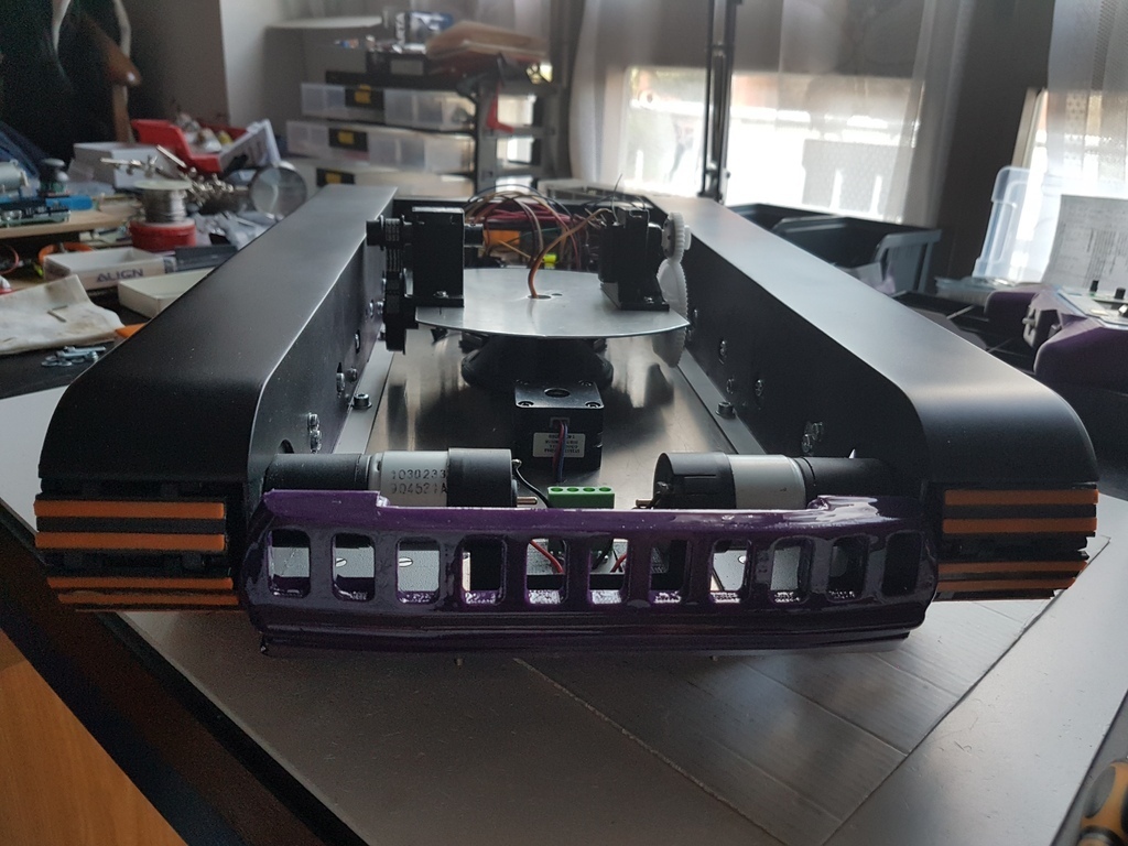 Free 3D file Tank RC. Front rear & cover track 🪖・Template to download ...