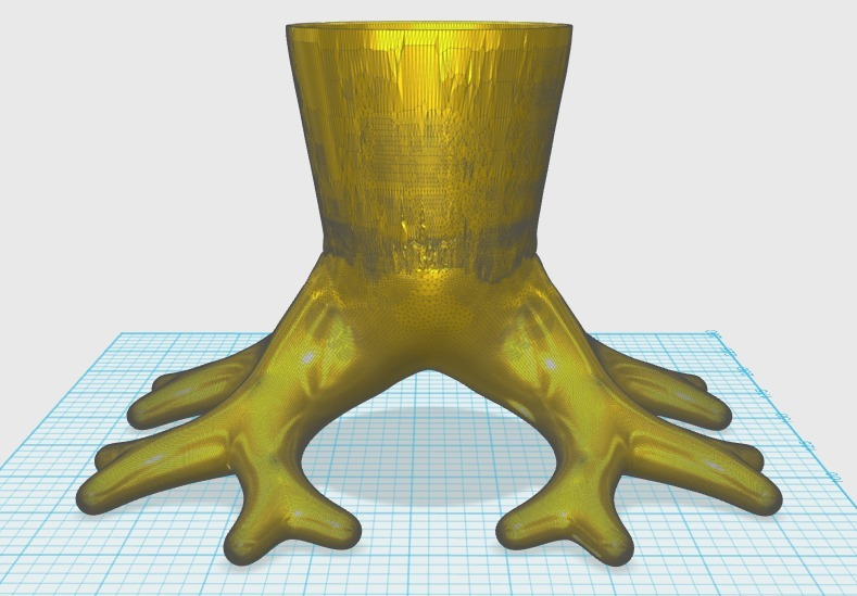 Free 3D file Vase root・3D printer model to download・Cults