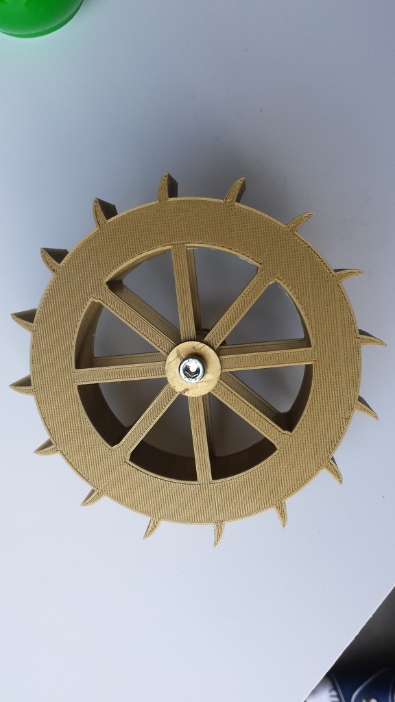 Free 3D file Water wheel・3D print model to download・Cults