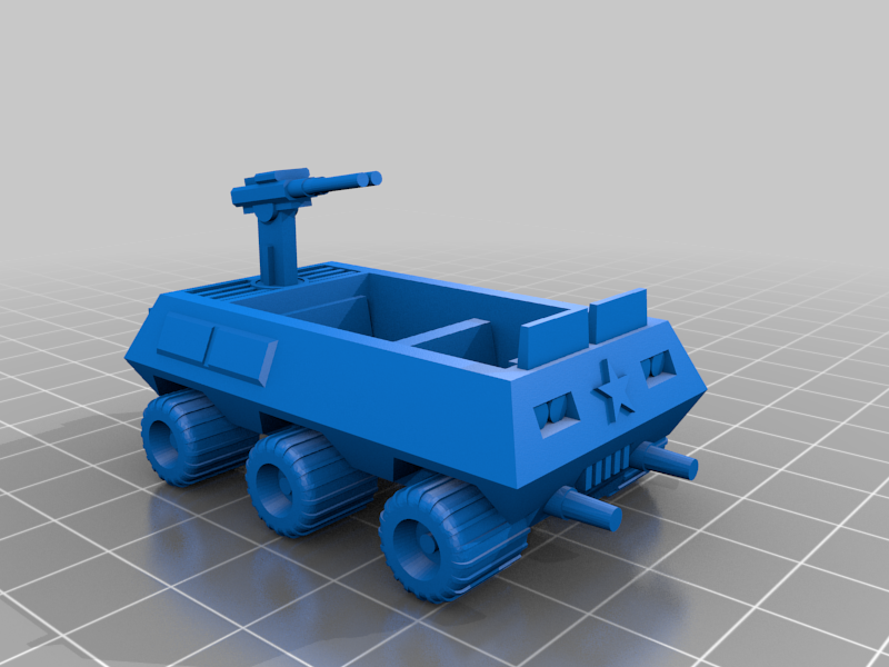 Free 3D file Gi Joe Vehicles Resized for Gaslands 🎲・3D print object to ...