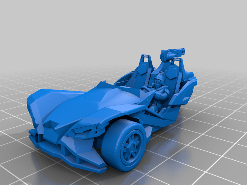 Archivo 3D gratis Polaris Slingshot para Gaslands・Modelo para descargar y imprimir en 3D・Cults