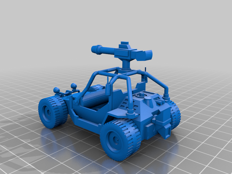 Free 3D file Gi Joe Vehicles Resized for Gaslands 🎲・3D print object to ...